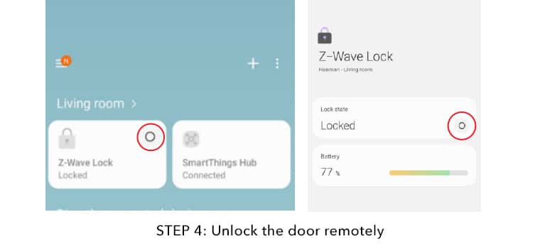 How to pair the Samsung Digital Door Lock