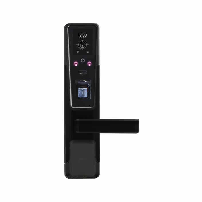 ZM100 Face Recognition Biometric Door Lock- Black - OjiSmart