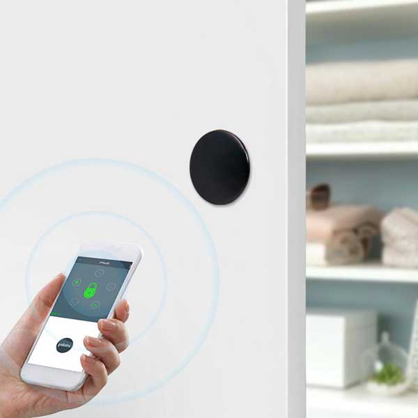 OJI Flush Mounted mini reader RFID Cabinet Lock KR-S80F - OjiSmart