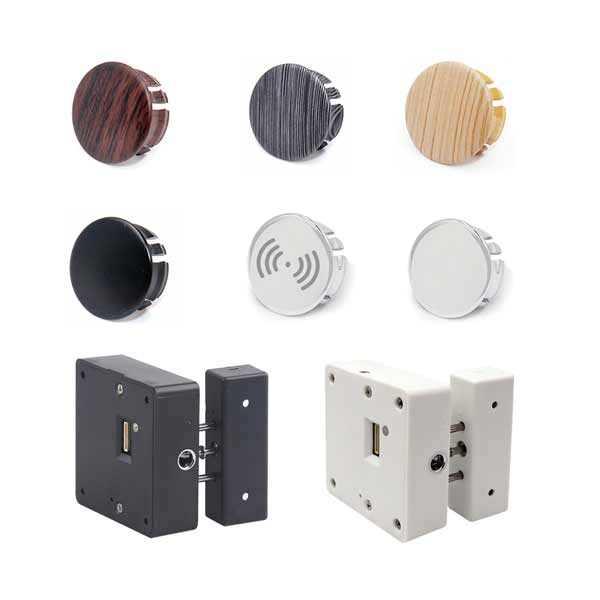 OJI Flush Mounted mini reader RFID Cabinet Lock KR-S80F - OjiSmart