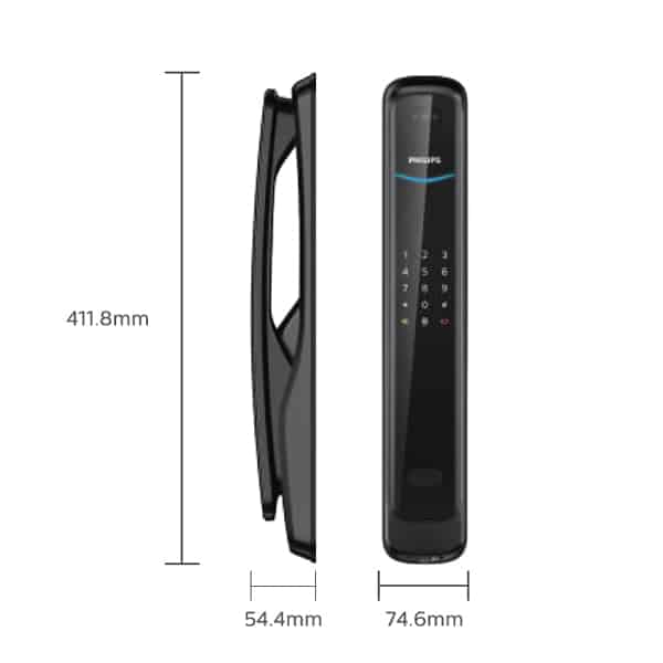 Philips Easykey DDL702 8HWS Smart Lock